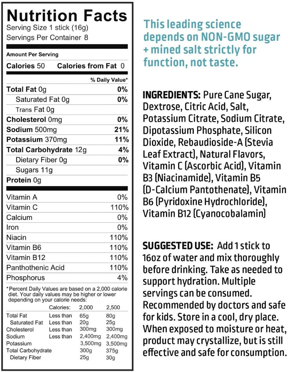 Liquid Iv Lemon Lime Hydration Multiplier 8 Pack Healthy Snack Solutions
