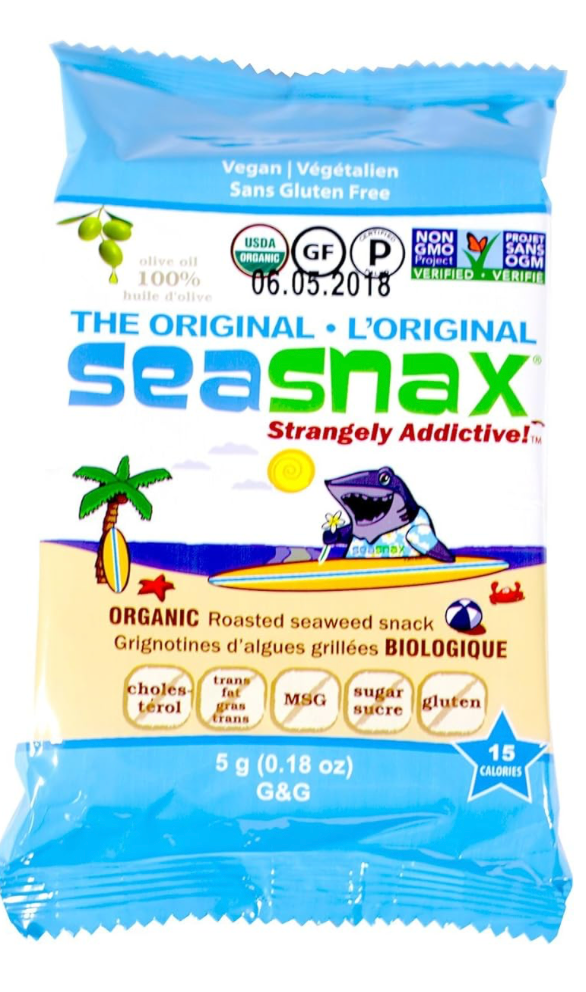 Seasnax Original Seaweed Snacks – Healthy Snack Solutions