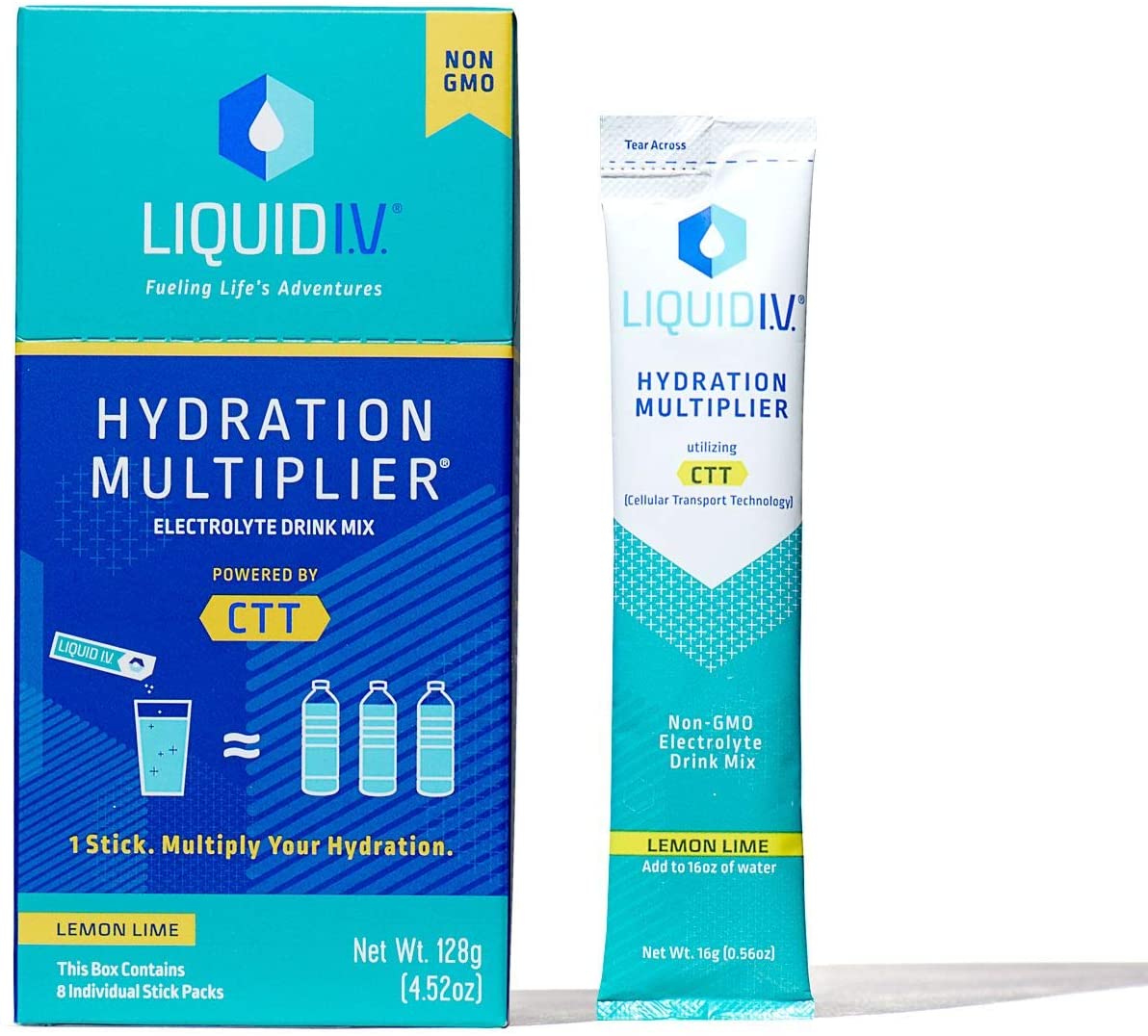Liquid IV Lemon Lime Hydration Multiplier - 8 pack – Healthy Snack ...