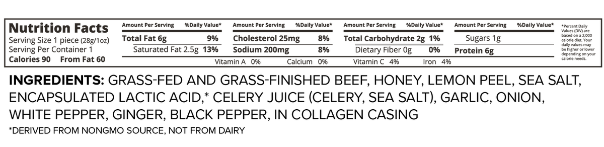 The New Primal - Original Beef Sticks – Healthy Snack Solutions