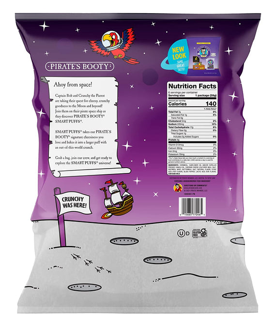 Pirate's Booty Smart Puffs: 72 bags – Healthy Snack Solutions