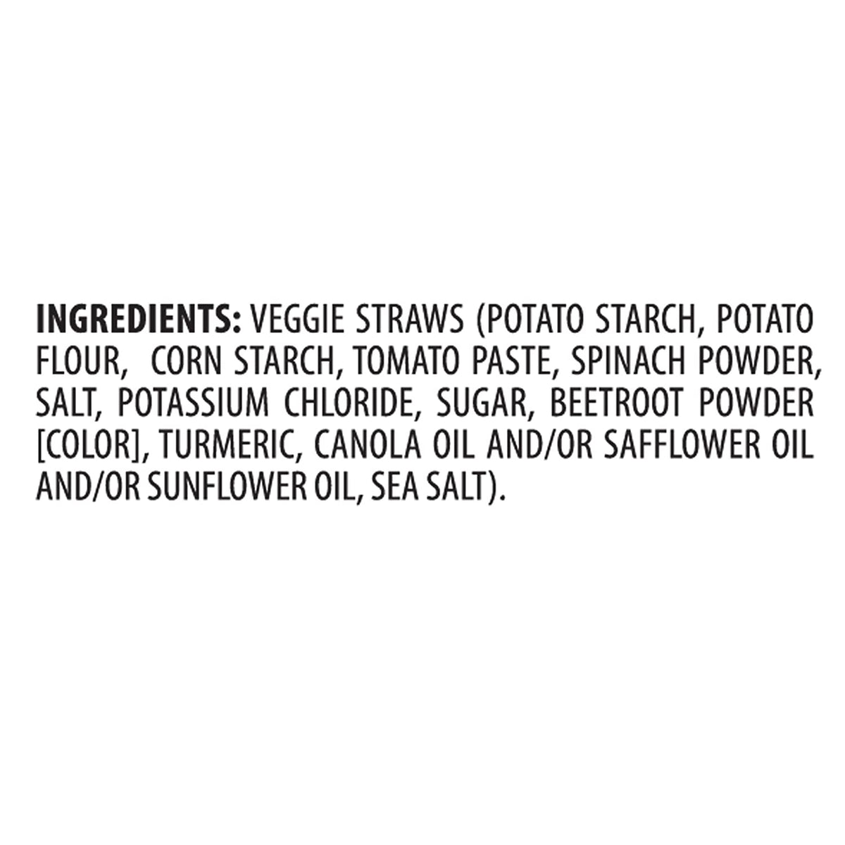 Sensible Portions Garden Veggie Straws - Sea Salt (Snack Pack ...